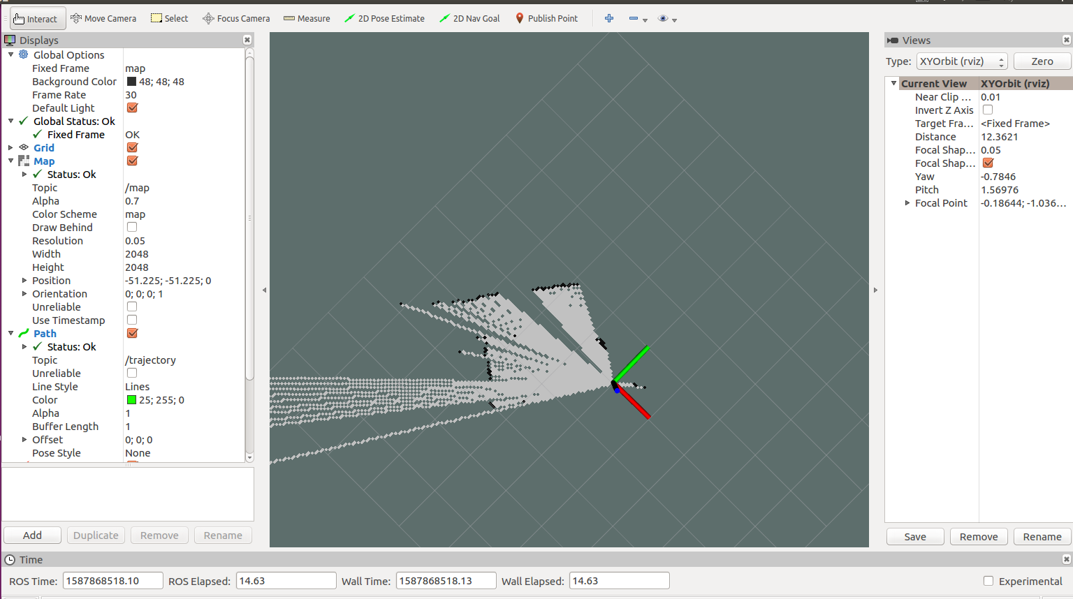 基于turtlebot的定位与建图 | NJTECH_Cxx